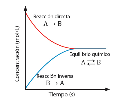 Equilibrio Químico Es Un Estado De Un Sistema Reaccionante En El Que